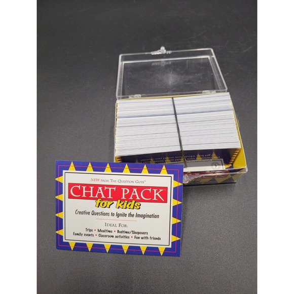 Questmarc Publishing | Games | Chat Packs For Kids New Conversation ...